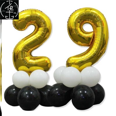 Highquality Birthday number balloon party decoration