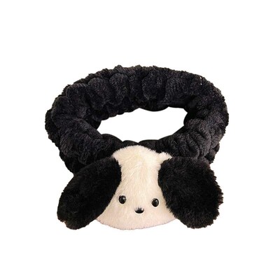 Cute Dog Hair Band Face Wash Top Cartoon Headband Funny Chil