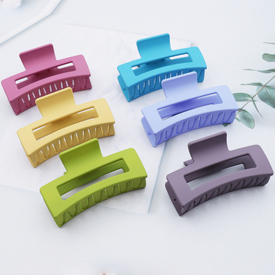 Korean Women Girls Plastic Hair Claws Hair Clips Headwear La