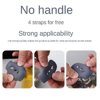 Silicone Handle Cover Fit Firmly Not Easily Deformed Widely