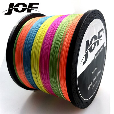 8 Strands 300M 500M 1000M JOF PE 9 Colors Braid Fishing Line