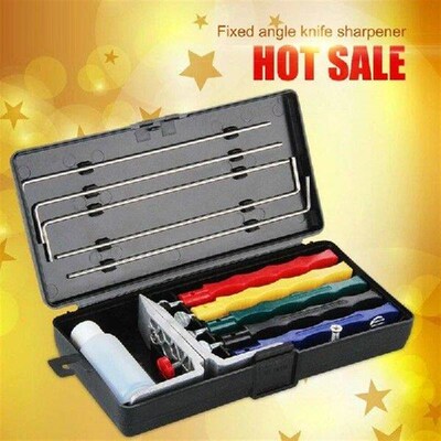 Cutter Sharpener  5 Whetstones Set Sharpening System
