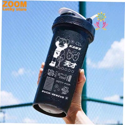 Gym shake bottle protein powder shaker water mixer sport cup