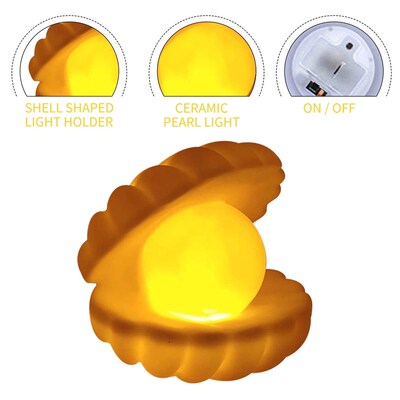 Seashell Pearl Night Light LED Modeling Lights / Fairy Lamp