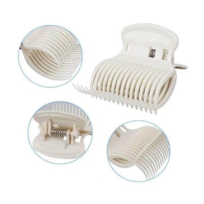 12Pcs/Set Salon Hot Roller Barrette Hold Hair Evenly Curled