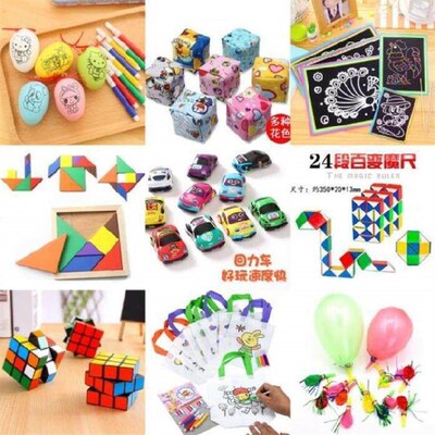 Promote small ts, cute openng, park glow stcks, toys, lotter