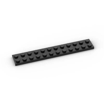 20Pc Small Particle 2445 2x12 Plate Building Block Flat DIY