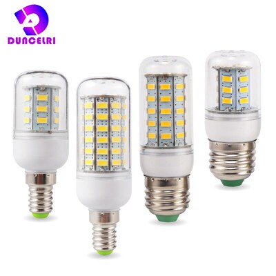 E27 E14 LED Corn Bulb 24 36 48 56 69 72 LEDs SMD 5730 220V