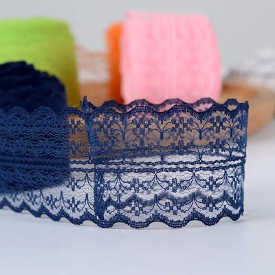 10Meters/Roll 43mm Lace Ribbon Handmade Material DIY Apparel