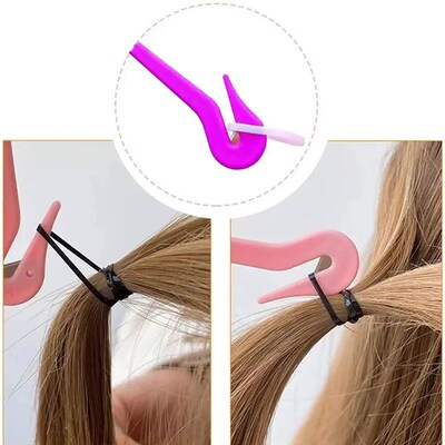 2/4/6/8Pcs Dsposable Elastc Har Band Cutter Grls tal Remover
