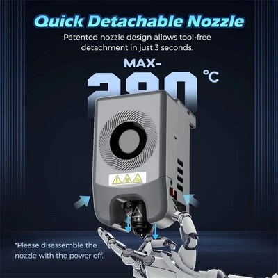 Upgrade For Flashforge Adventurer 5M/5M Pro Nozzle Kit Assem