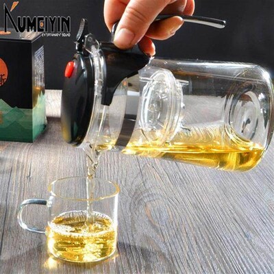 elegant cup glass teapot high temperature tea maker