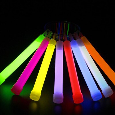 10PCS Fluorescence Glow Stick Military Glow Light Sticks
