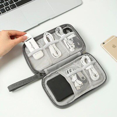 NEW Travel Organizer Bag Cable Storage Organizers Pouch Carr