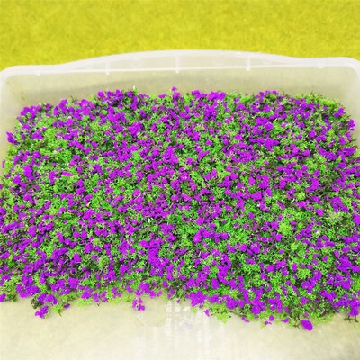 Bottled micro landscape architecture model ree powder grass