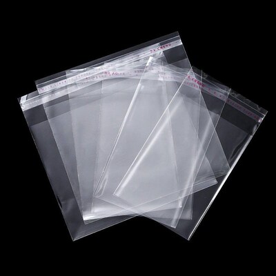 100pcs/Lot Various Models Resealable Poly Bag Transparent Op