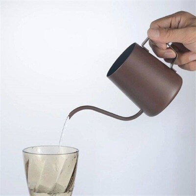 250ml Stainless Steel Narrow Long Outlet Mouth Tea Maker