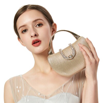 2022 New Vintage Evening Bag  Diamond Sequined Clutch Hand B