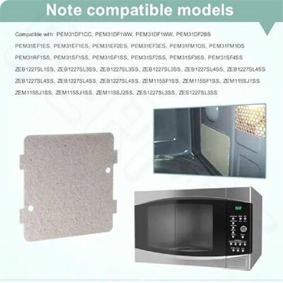WB39X10034 Microwave Waveguide Cover For GE With Two