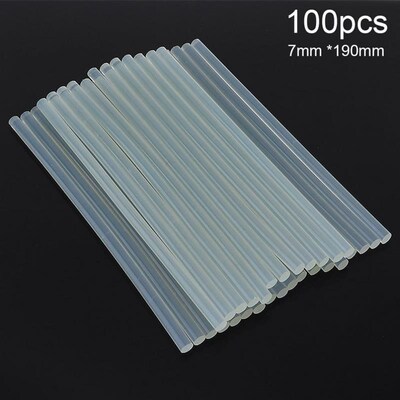 10-100pcs/lot 7mm / 11mm Transparent Hot-melt Gun Glue Stick
