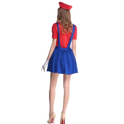 Game Boys Plumber Bros Cosplay Costumes Funny Halloween Carn