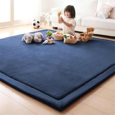 Rug home tatami living room floor carpet mat 纯色榻榻米地垫