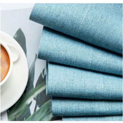 Modern simple thick curtain nano composite full shading colo