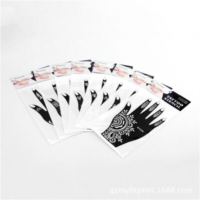 Indian henna tattoo template semi permanent tattoo hand pain