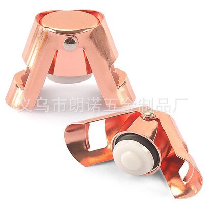 Stainless Steel Champagne Stopper Sparkling Wine Cork Sealin