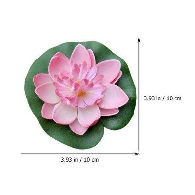 5 Pcs Artificial Floating Plants EVA Home Garden Decoration