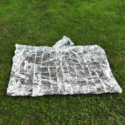 Emergency Raincoat Reusable Rain Poncho Cold Insulation