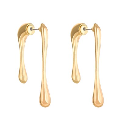 耳环 female irregular water drop earrings personalized studs