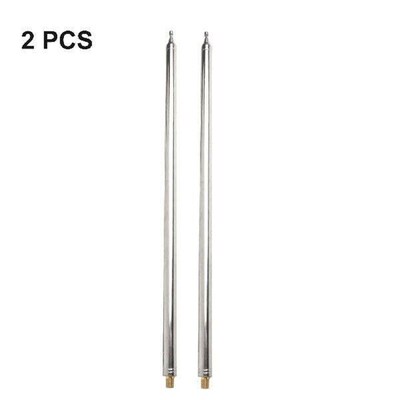 2Pcs 5.6M 201 Stainless Steel Whip Antenna Pull Rod For HF