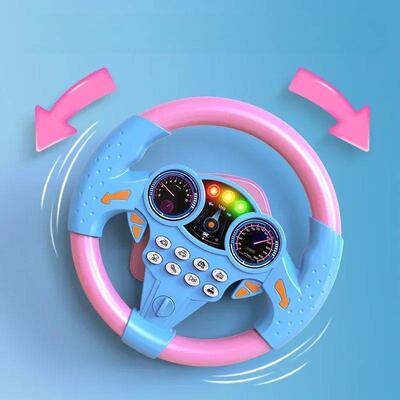 Infant Shining Simulation Steering Wheel Toys Childrens Toy