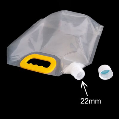 1PC 1/1.5/2.5/10/5L Clear Drinking Bags Drinks Flasks Liquor