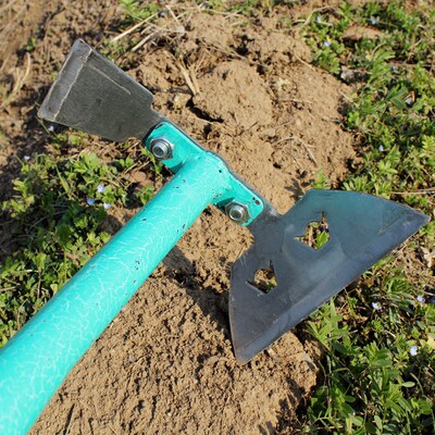 Long Handle Hoe Dualpurpose Hoe Gardening Tool Hoe for Weedi