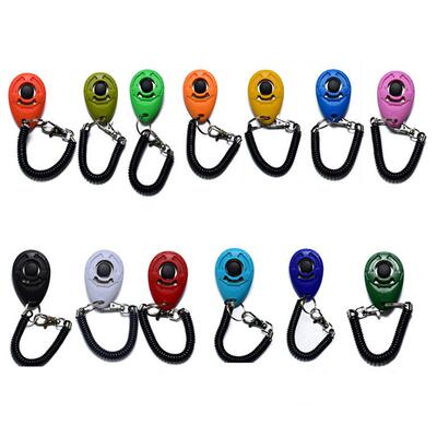 Pet Products Pet cat Dog Training Clicker Plastic New Dogs C