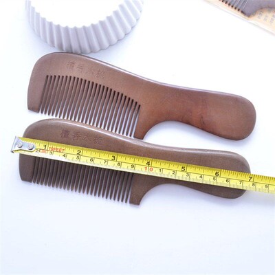 18 Handle Imitation Green Sandalwood Comb Recommended Daily