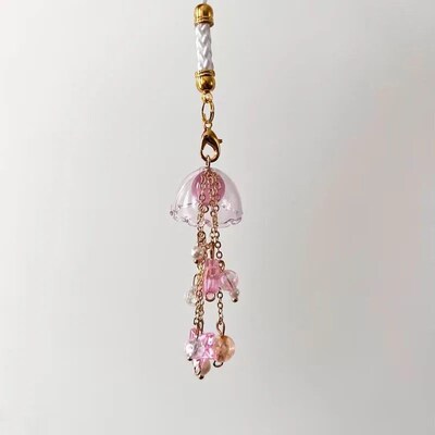 Jellyfish Phone Charm Cute Accessories