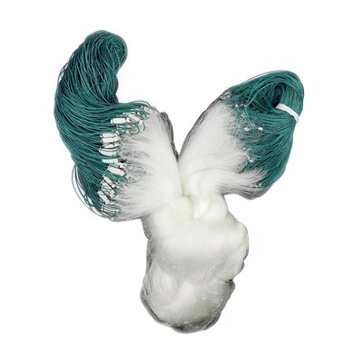 粘网丝网三层沉网单层浮网挂子鱼网捕鱼网鲫鱼鲢鱼白条网沾网