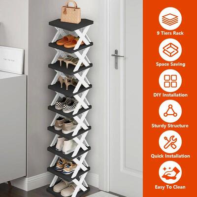 Shoe Rack Storage Organizer Detachable Shoe Racks Saves Fami