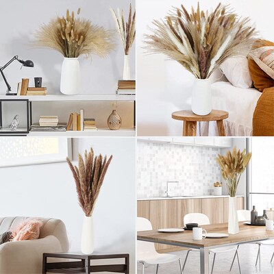 100pcs Room decor dried flower bouquet pampas grass Bohemian