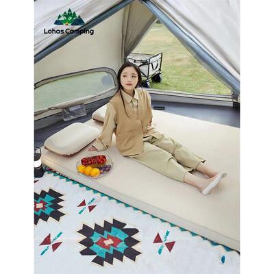 Lohascamping+double+Self-inflating+Mattress+Thick+10cm+Compa
