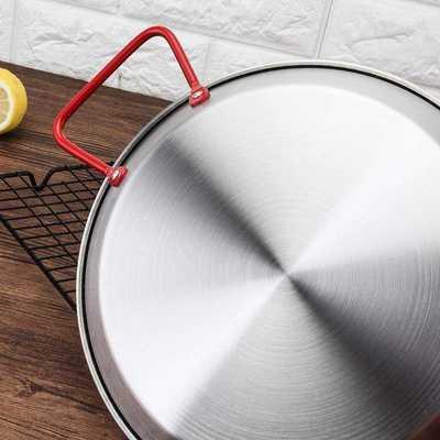 Spanish Paella pot frying Pan binaural pan