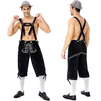 Male Oktoberfest Lederhosen Costume Bavarian Octoberfest Ger