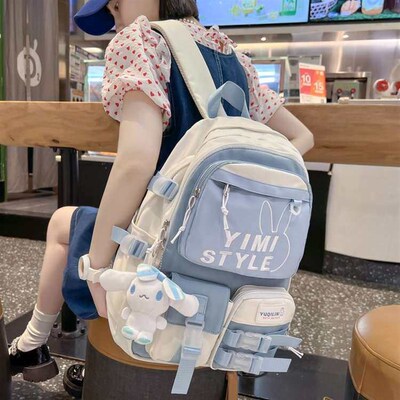Schoolbag for girls, grade  to grade 6, burden reduction, sp