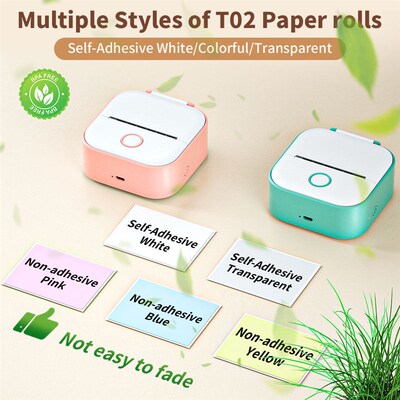 Phomemo T02  Printer Portable Printer Thermal Printing Stick