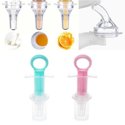 Baby kids smart medicine dispenser Needle Feeder Squeeze Med