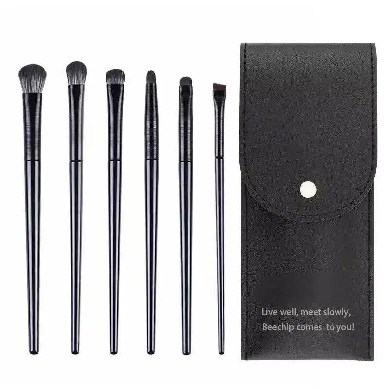 6 Pieces Blade Eyeshadow Brush Soft Cilia Dizzy Dye Eye Make