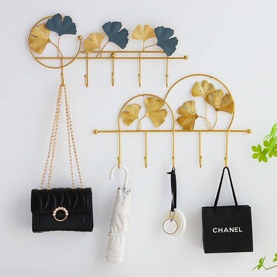 Modern Simple Door Cloth Hanger Key Hook Decoration Artwork